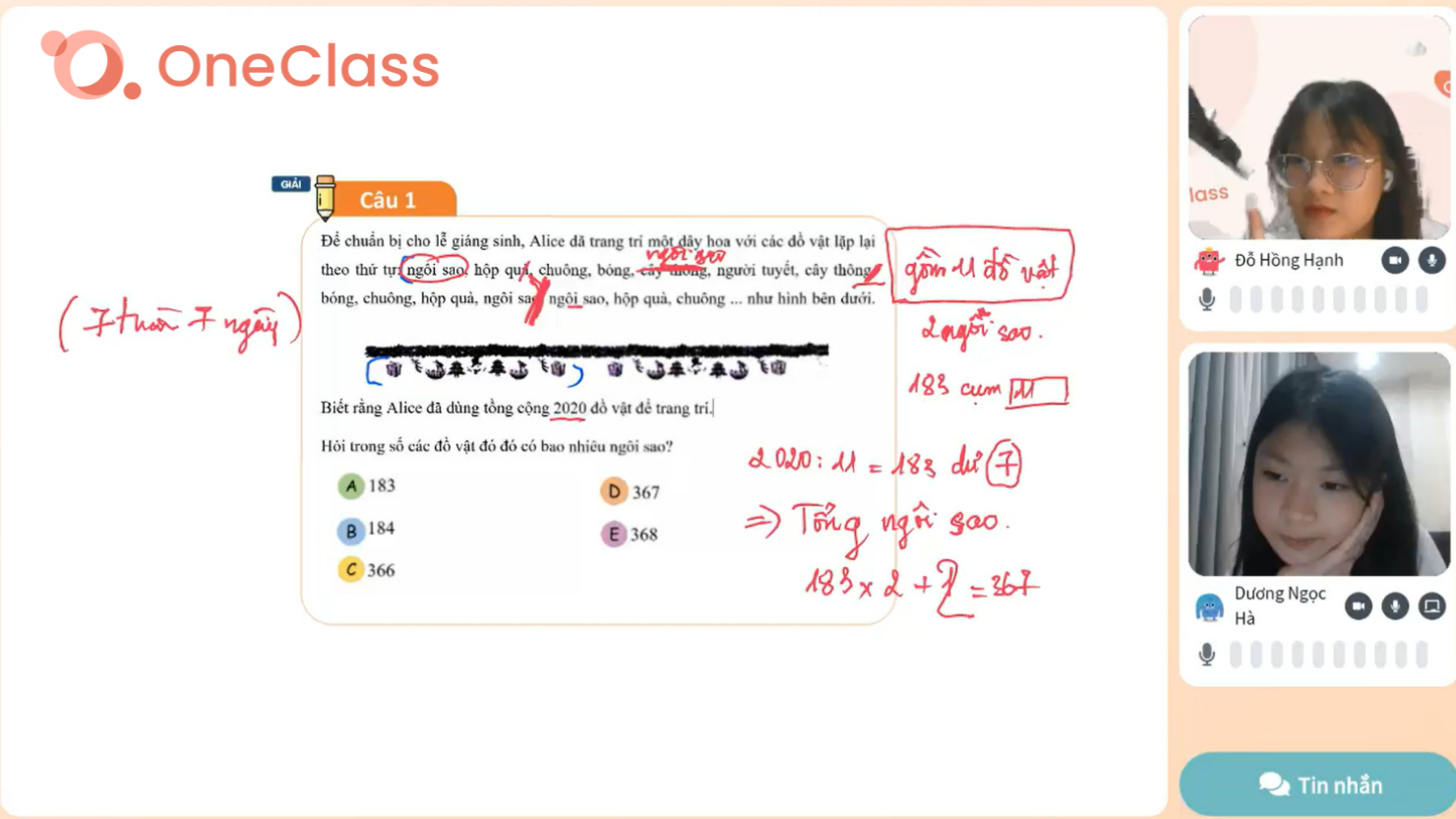 5+ trung tâm toán tư duy tốt nhất dành cho trẻ - OneStudy 2025